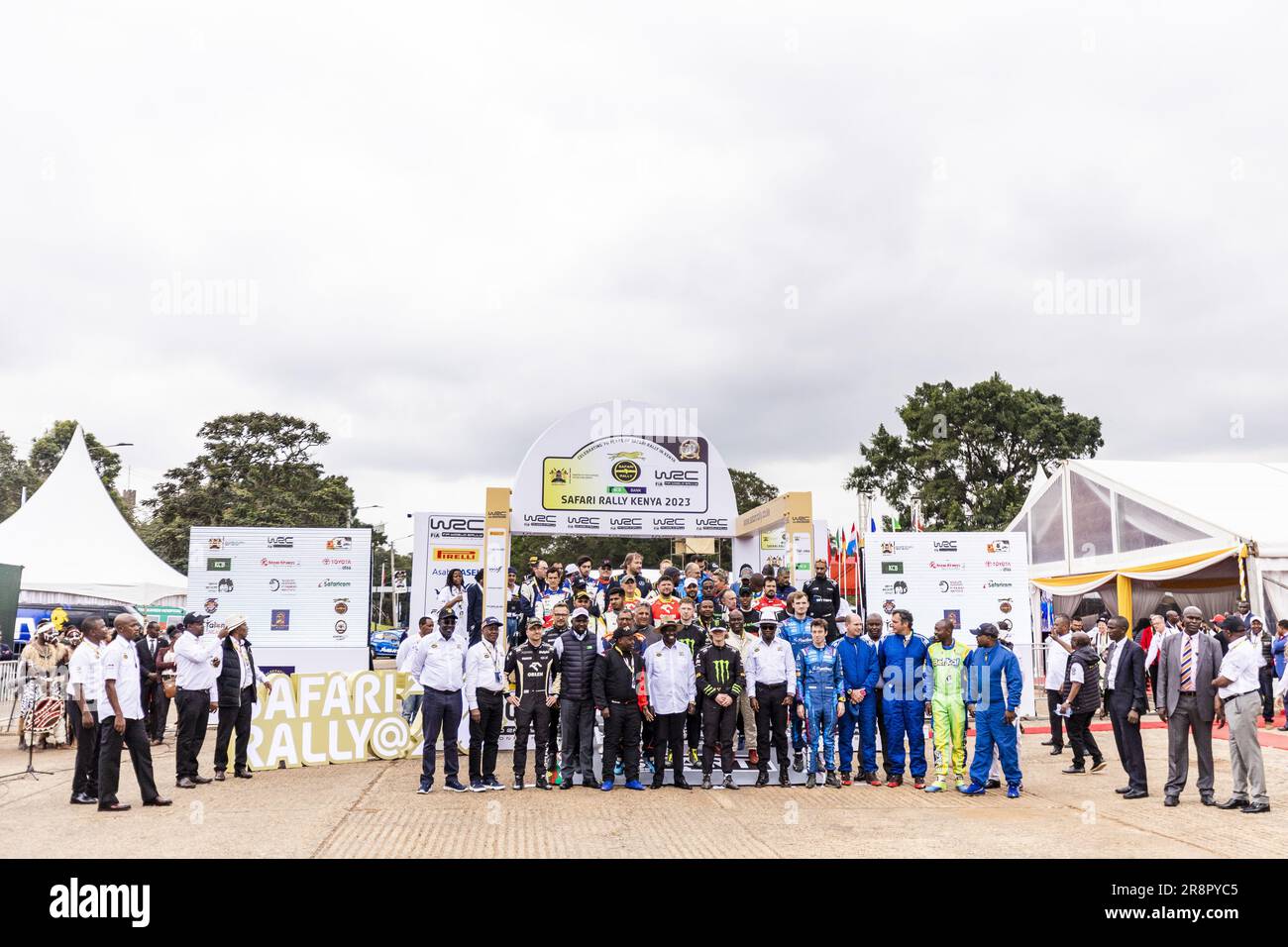 ambiance during the Safari Rally Kenya 2023, 7th round of the 2023 WRC ...