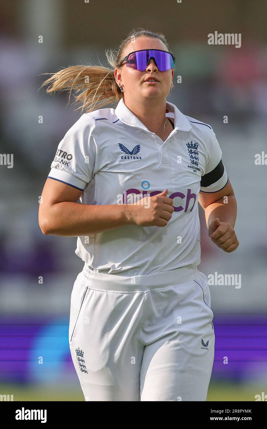 Danielle Gibson of England during the Metro Bank Women's Ashes 2023 match England vs Australia ...