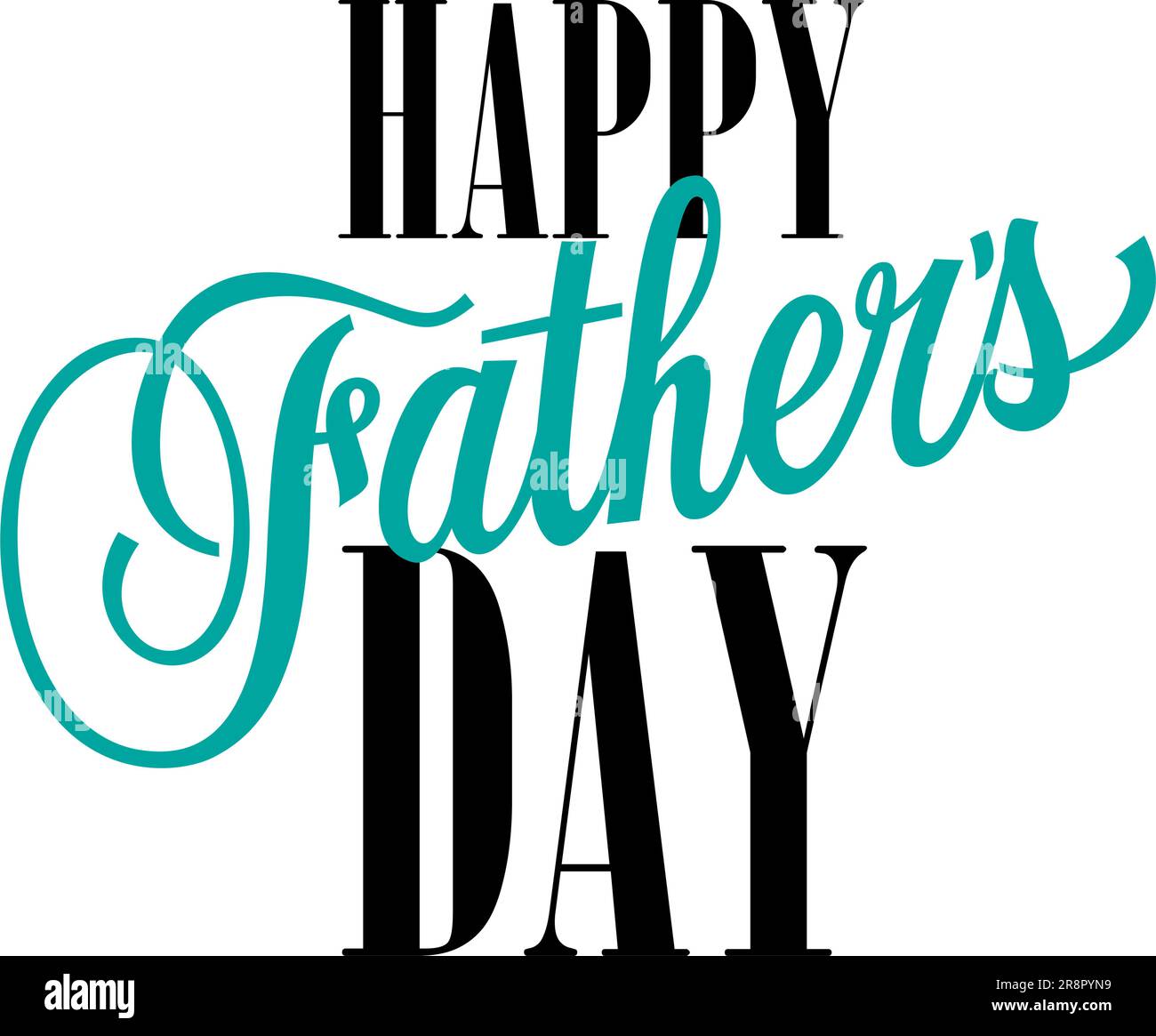 Love dad word lettering Cut Out Stock Images & Pictures - Alamy