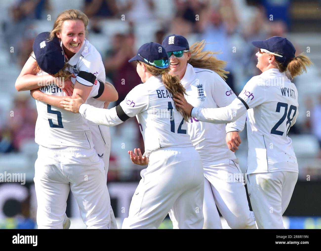 Trent Bridge Cricket Stadium, Nottingham UK. 22 June 2023. England ...
