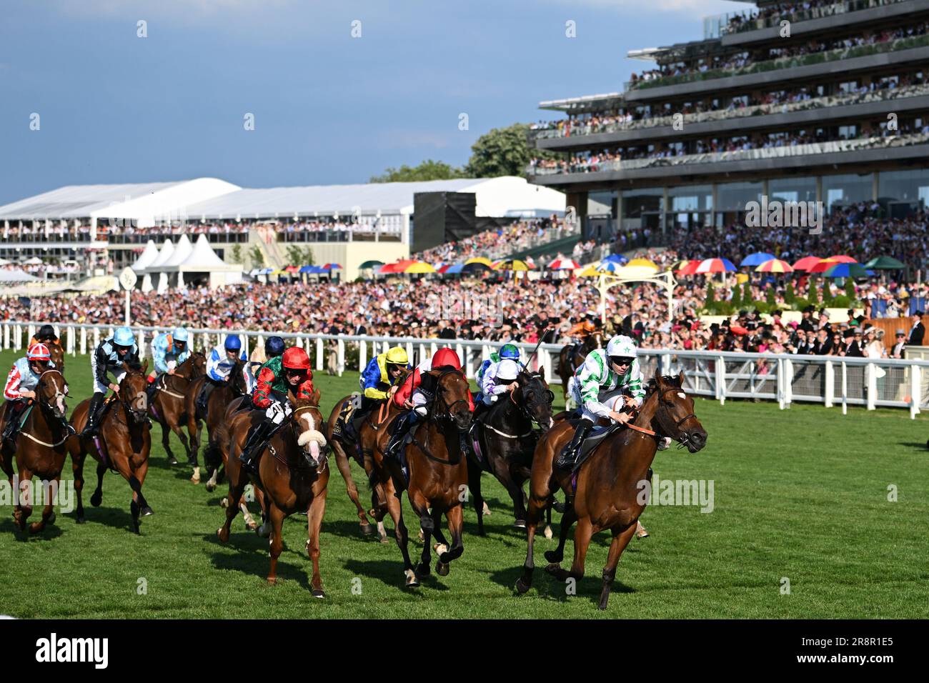 Ascot, UK, 22nd June 2023; Ascot Racecourse, Berkshire, England: Royal ...