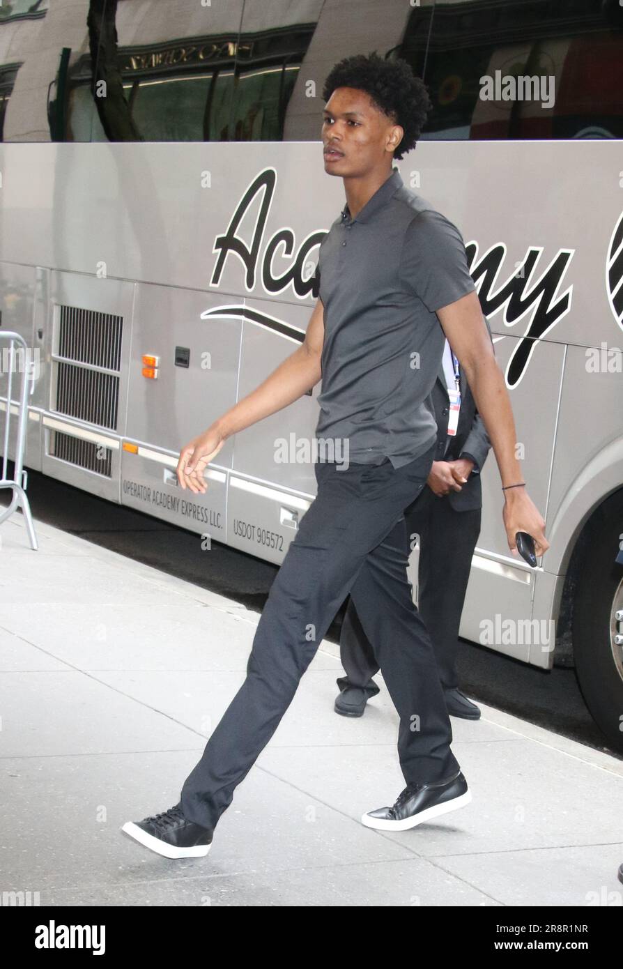 New York, NY, USA. 22nd June, 2023. Ausar Thompson seen in New York ...