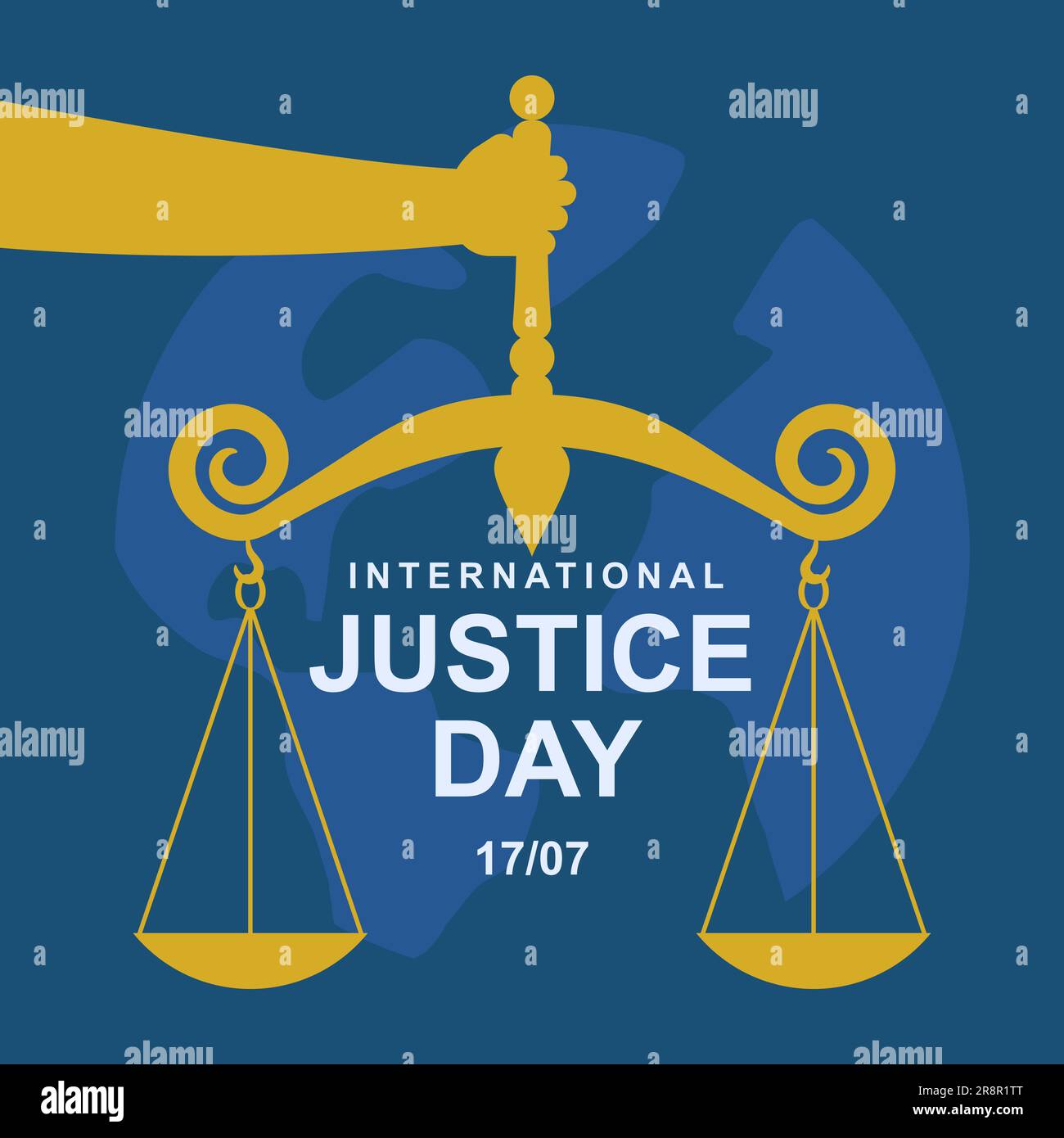 World day for justice Stock Vector Images - Alamy