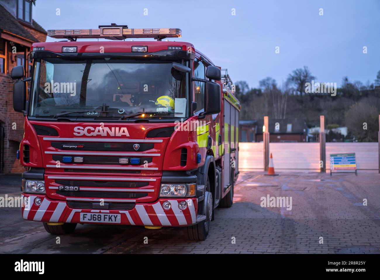 Scania fire engine hi-res stock photography and images - Alamy