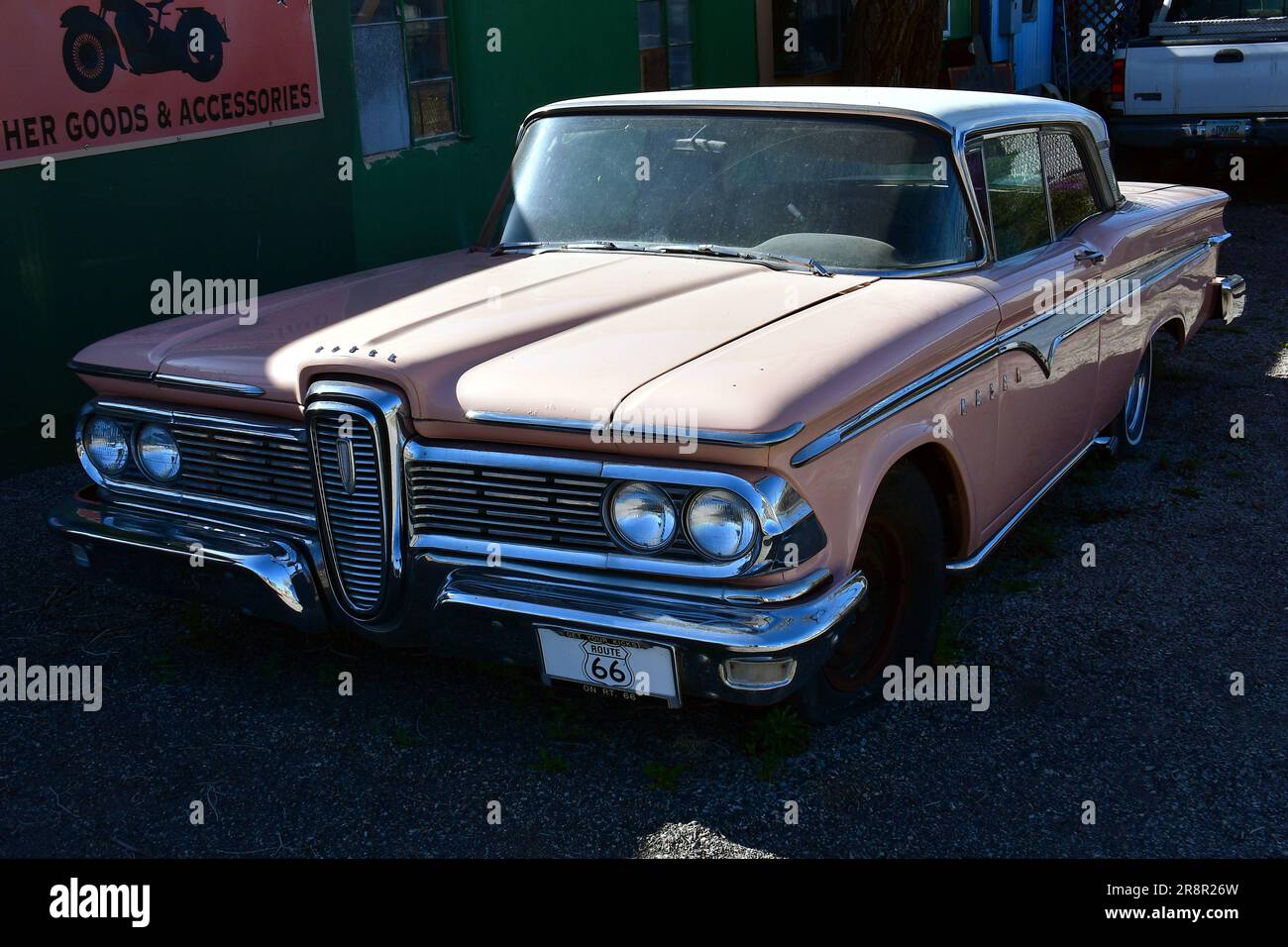 Edsel Ranger 2 door Hardtop (1950), Route 66, Seligman Commercial ...