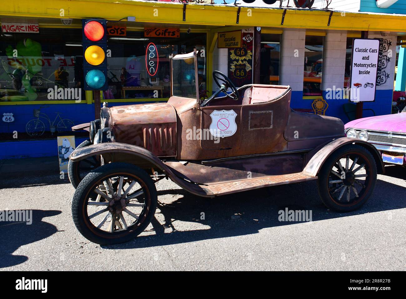 Ford Model T (1910), Route 66, Seligman Commercial Historic District ...