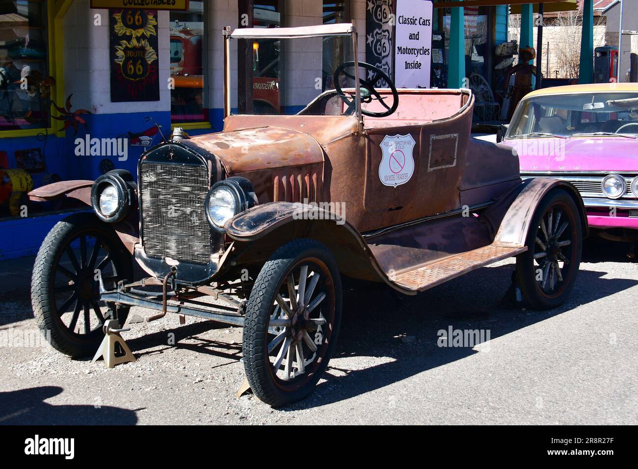 Ford Model T (1910), Route 66, Seligman Commercial Historic District ...