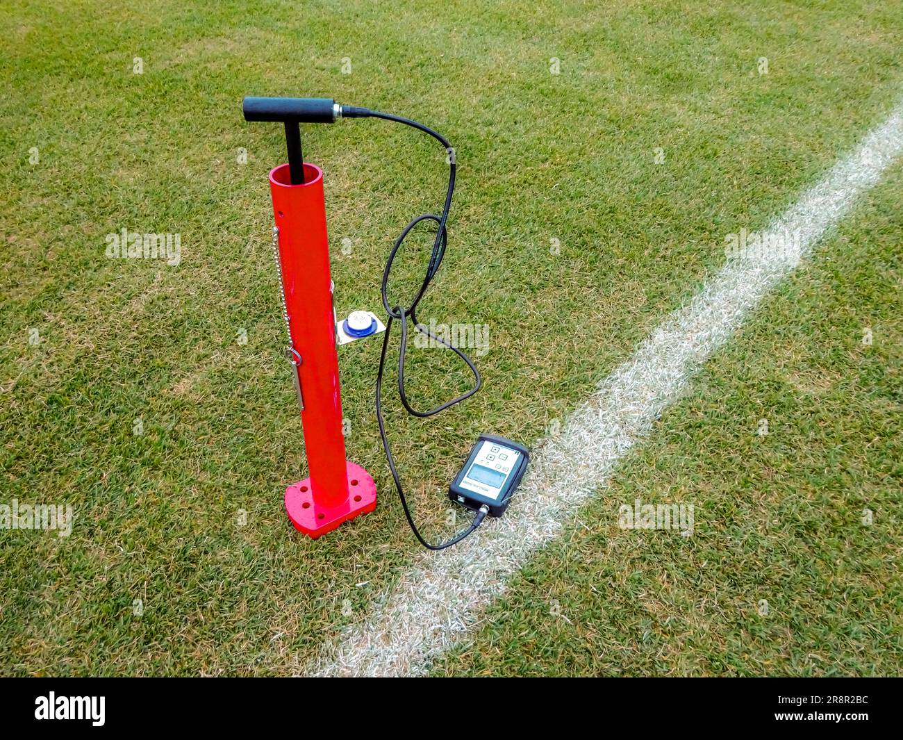 Natural grass, turf, deceleration testing equipment for sports fields ...