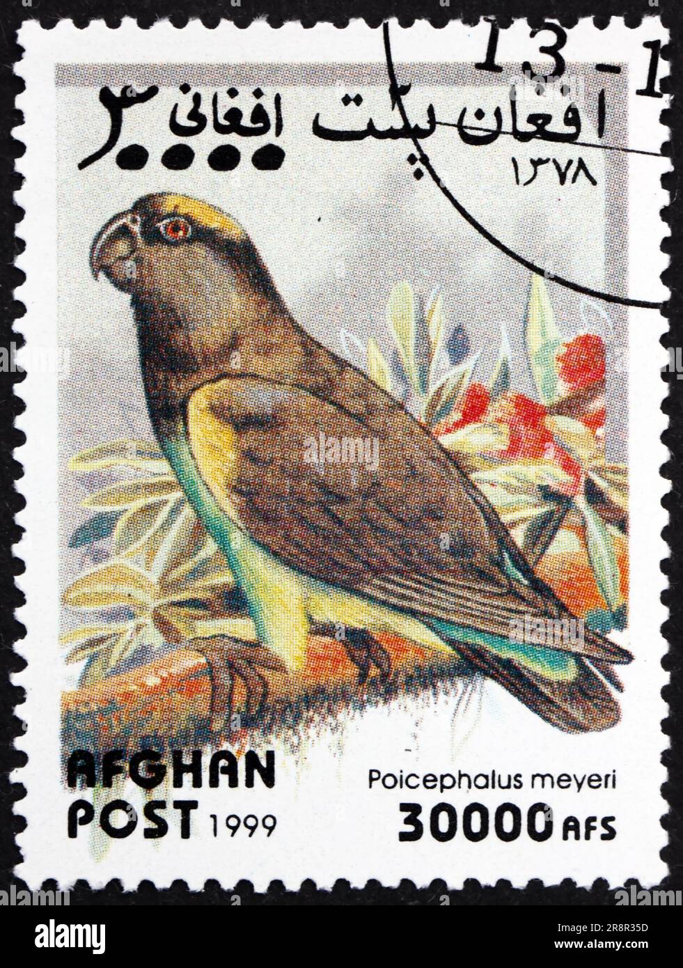AFGHANISTAN - CIRCA 1999: a stamp printed in Afghanistan shows Meyer's ...