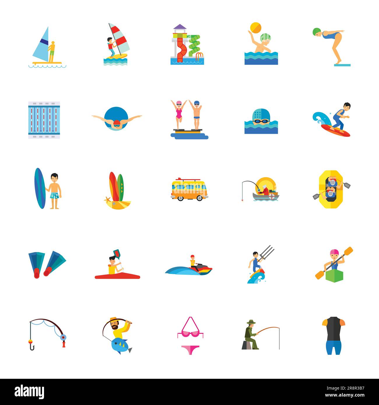 Swimsuit competition Stock Vector Images - Alamy