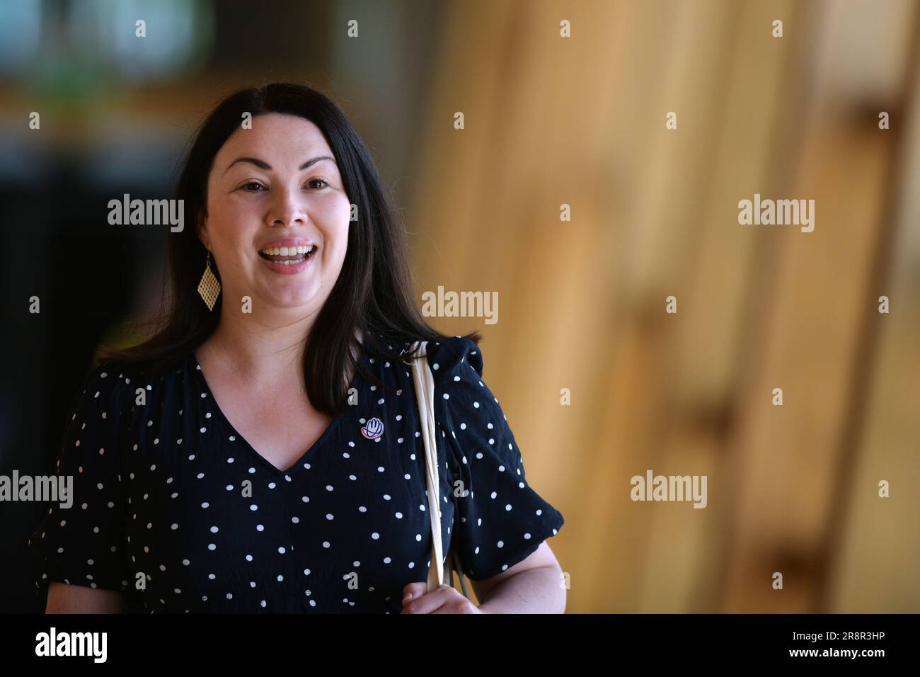Edinburgh Scotland, UK 22 June 2023. Monica Lennon at the Scottish ...