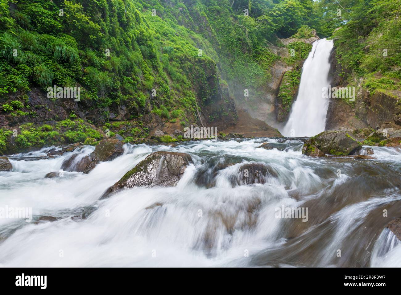 Akiu falls hi-res stock photography and images - Alamy