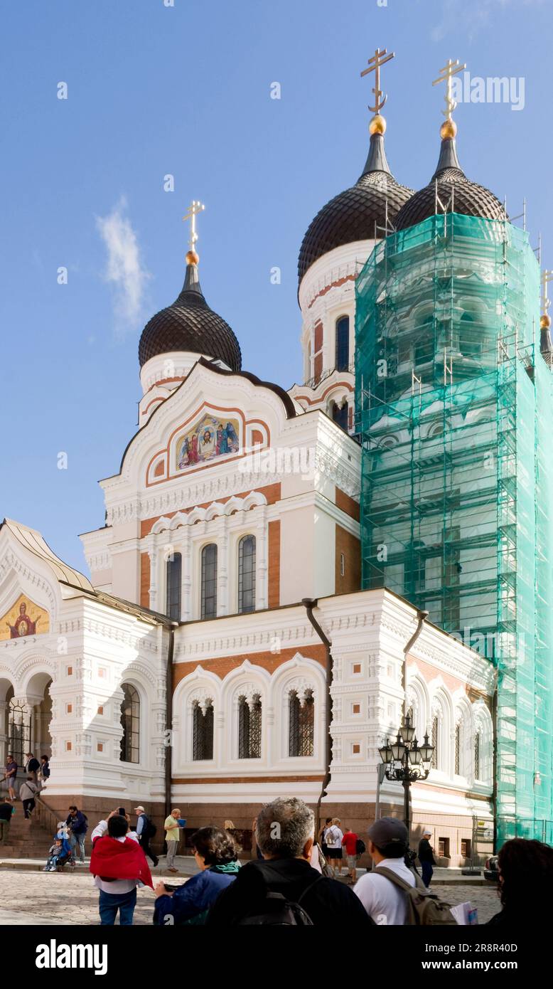 Alexander Nevsky Cathedral, the historial landmark and world heritage ...