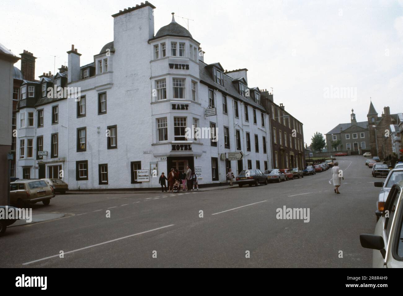 Campbeltown, Scotland, United Kingdom- July 1983: View of the White ...