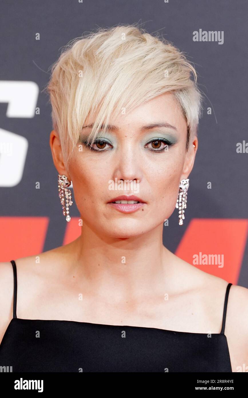 Pom Klementieff arrives at the UK premiere of Mission: Impossible ...