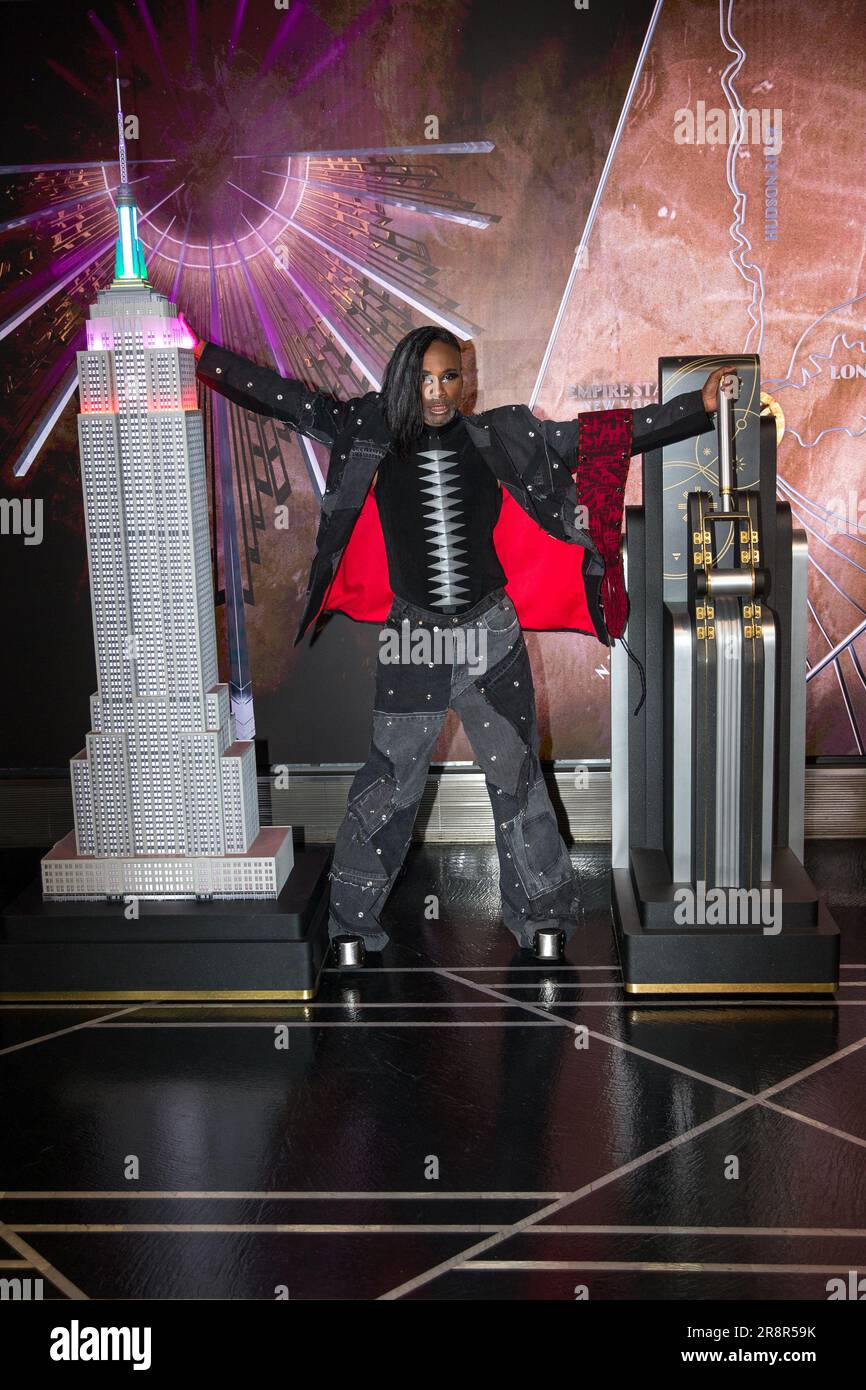 New York, US, 22/06/2026, Billy Porter during the ceremony to light up ...