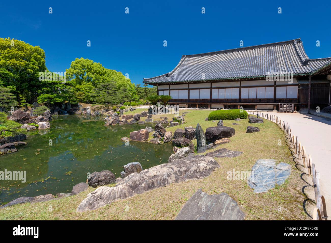 Nijo castle and Ninomaru palace Stock Photo - Alamy