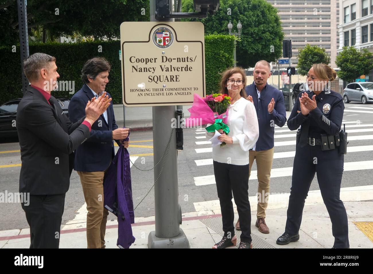 Los Angeles, California, USA. 22nd June, 2023. A sign of "Cooper Do ...