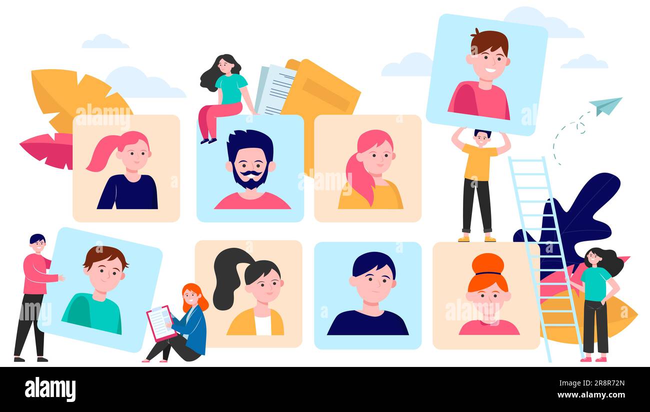 Talent agent Stock Vector Images - Alamy
