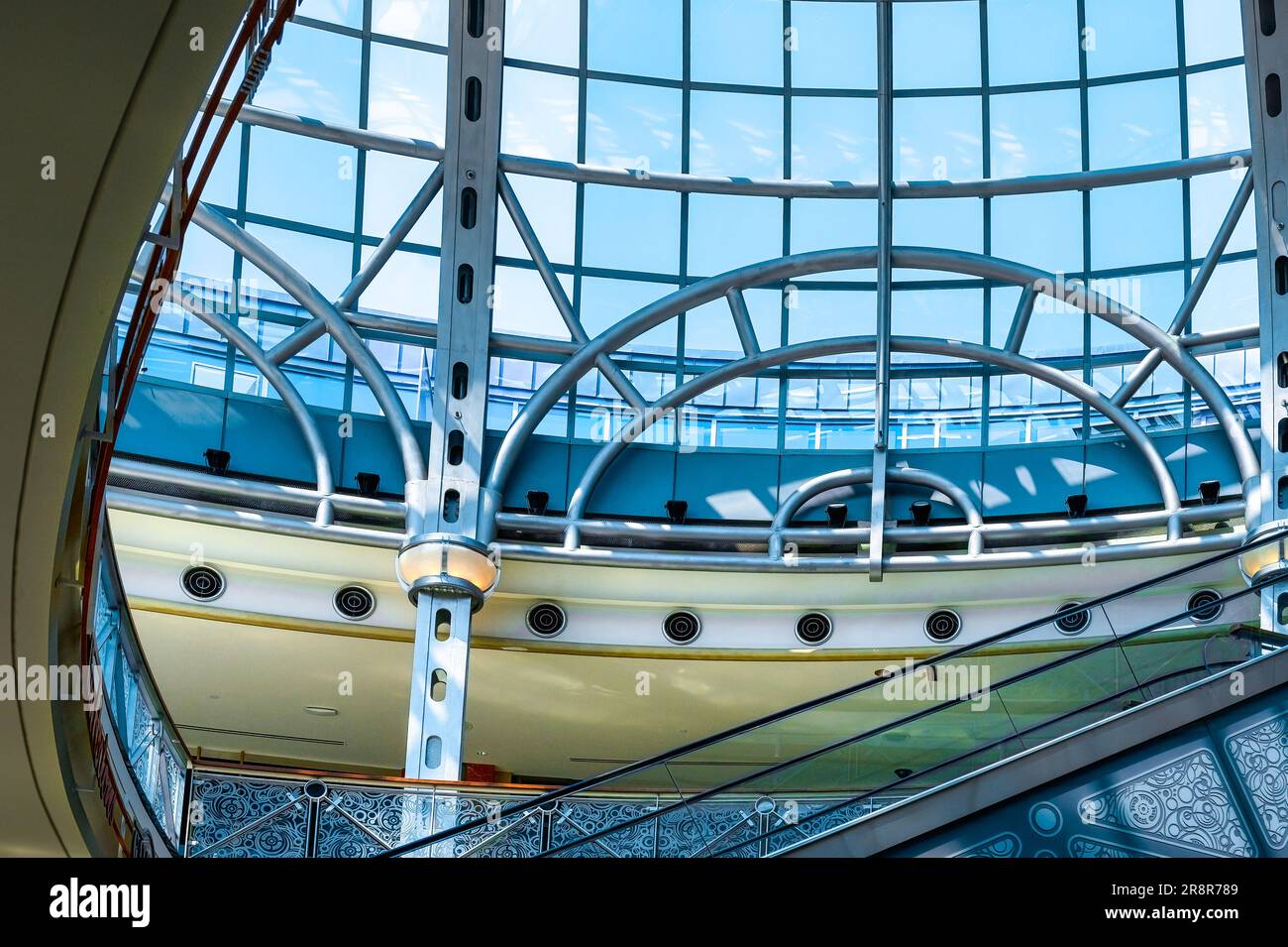 Fallsview Casino Resort, Niagara Falls City, Canada. Abstract glass ...
