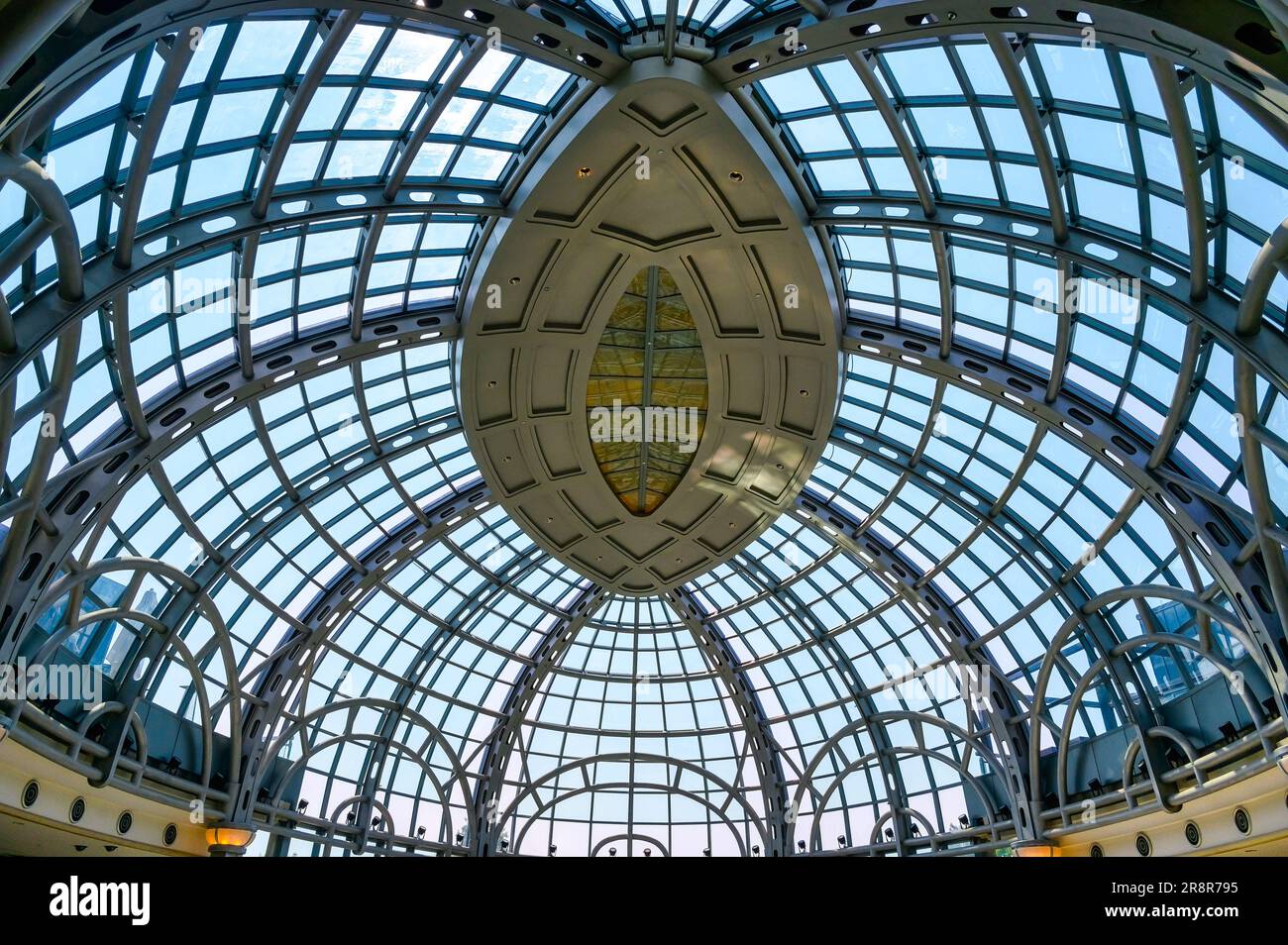 Fallsview Casino Resort, Niagara Falls City, Canada. Glass skylight or ...