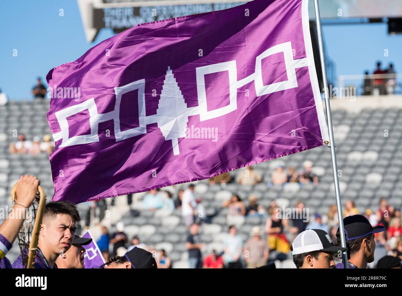 San Diego, USA. 21st June, 2023. Team Haudenosaunee, also known as the ...