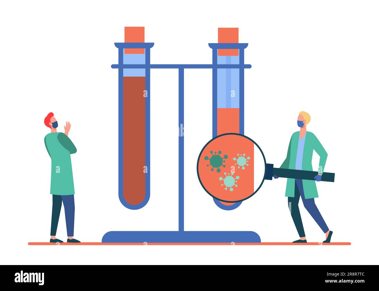 Laboratory scientist doing medical research Cut Out Stock Images ...