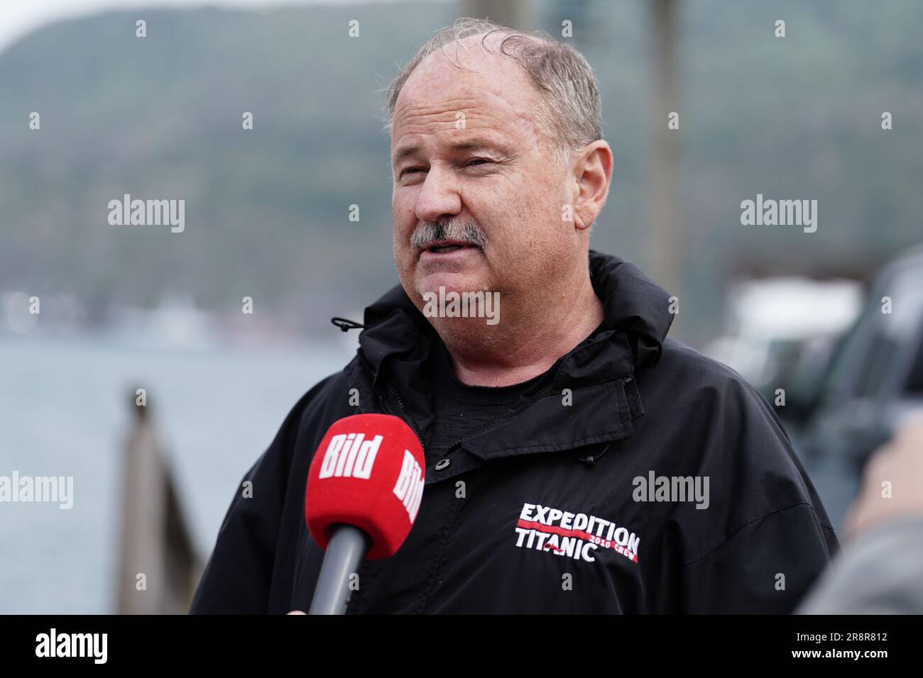 Larry Davy friend of Paul-Henri Nargeolet who is the pilot of the ...