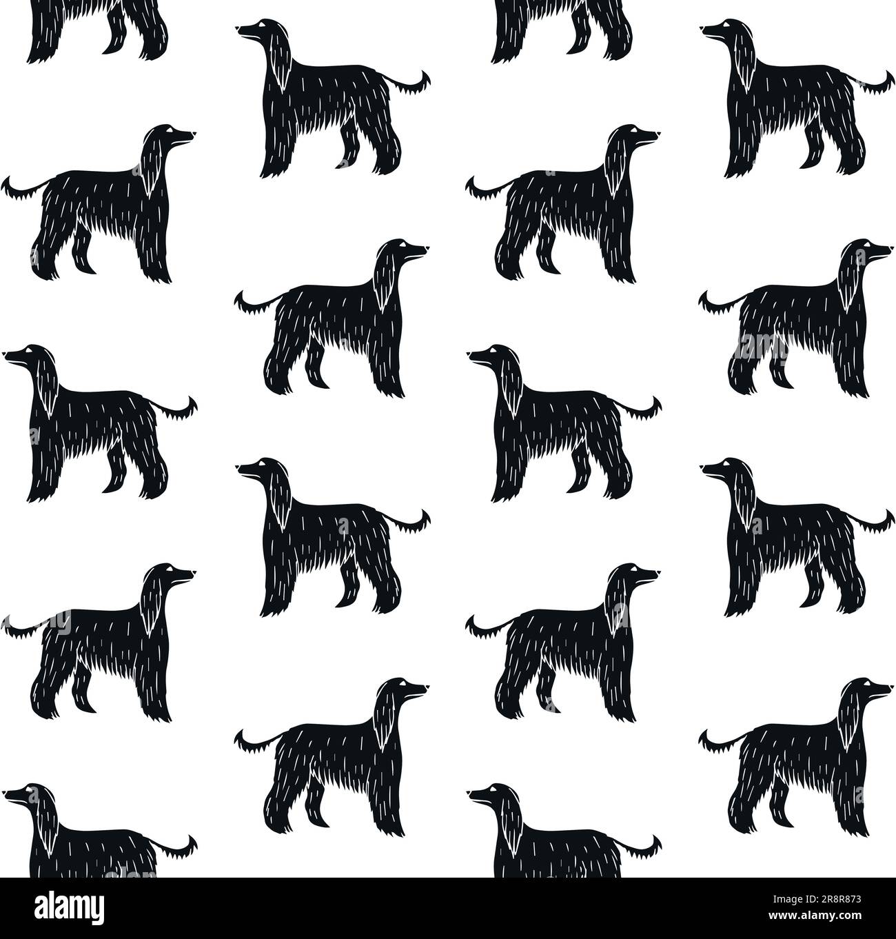 Russian canine greyhound Stock Vector Images - Alamy