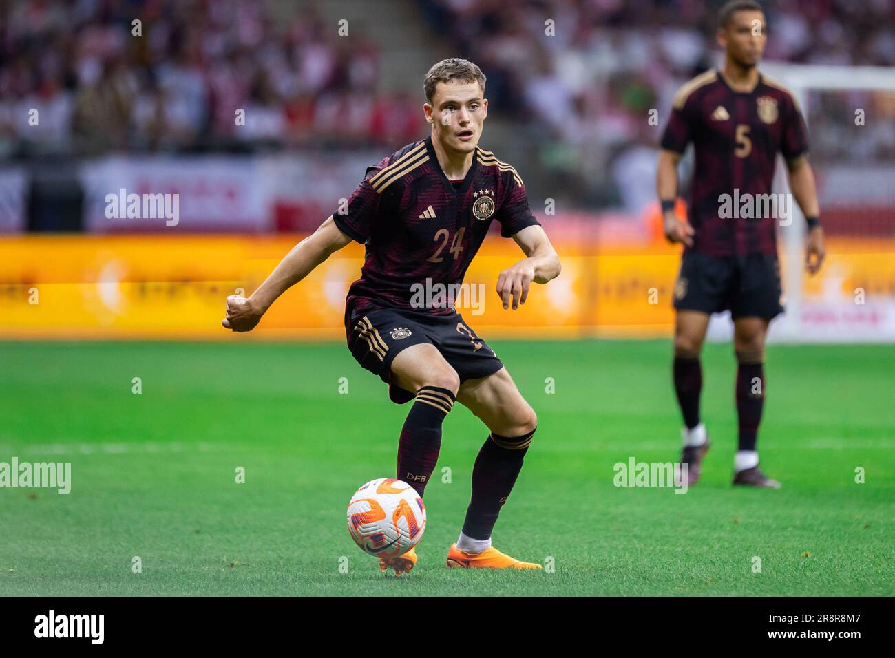 Florian Wirtz of Germany in action during the friendly match between ...