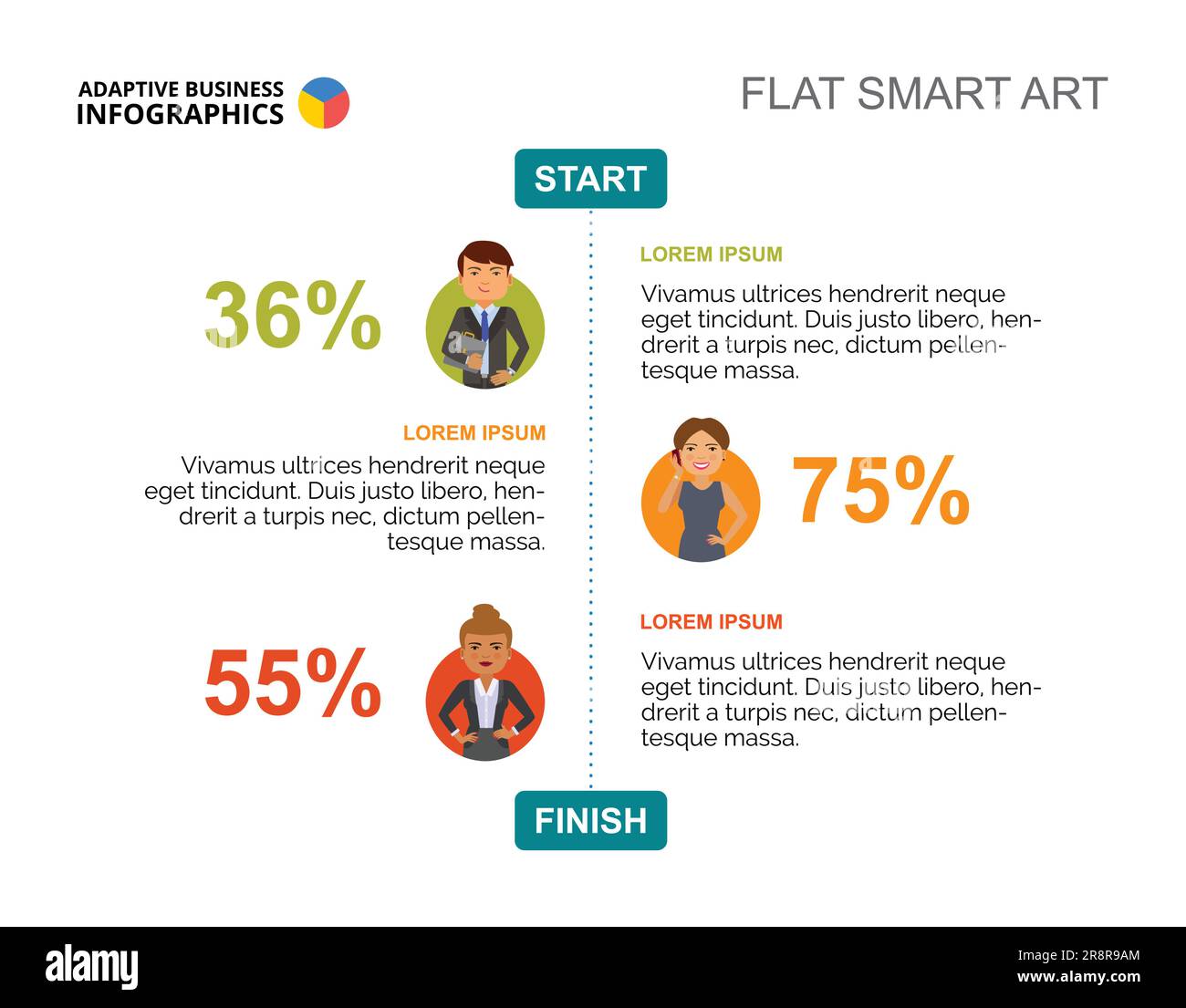 Startup Research Slide Template Stock Vector Image & Art - Alamy