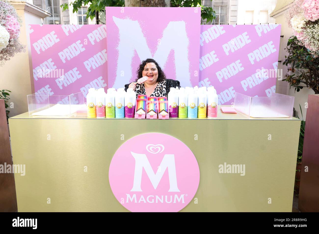 EDITORIAL USE ONLY Barbara Butch at the spray bar experience at The ...