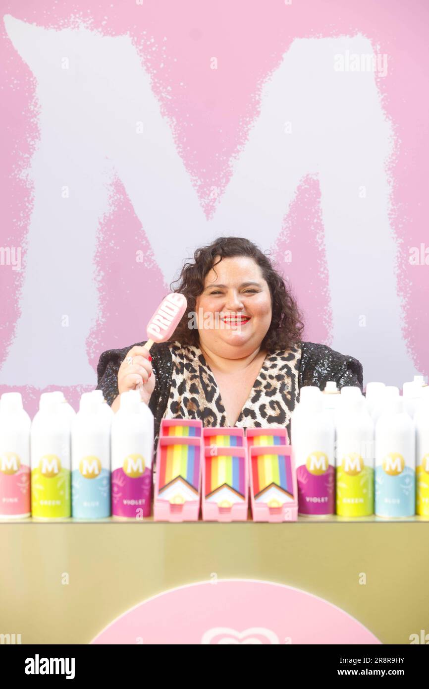 EDITORIAL USE ONLY Barbara Butch at the spray bar experience at The ...