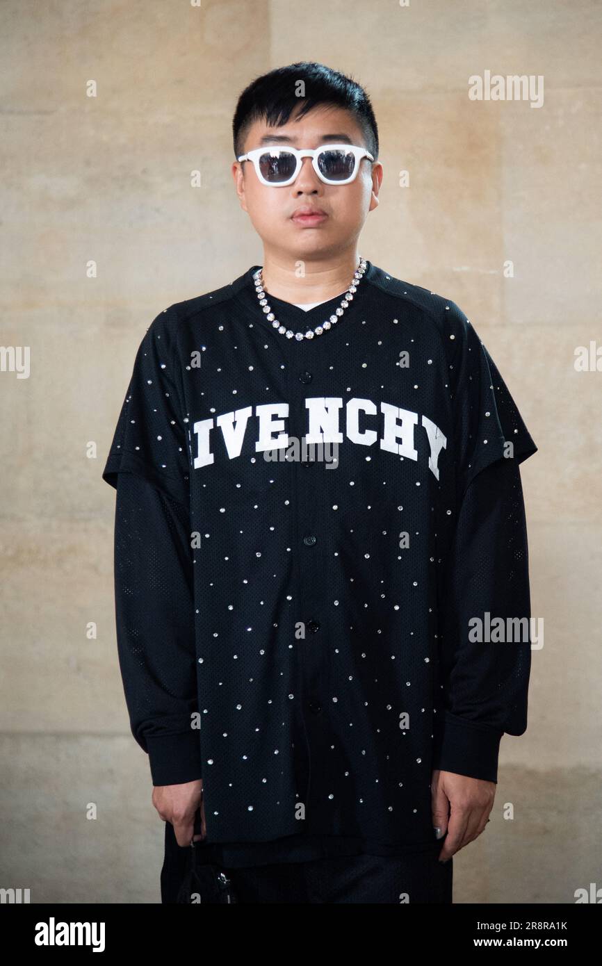 Paris, France. 22nd June, 2023. Declan Chan attending the Givenchy ...