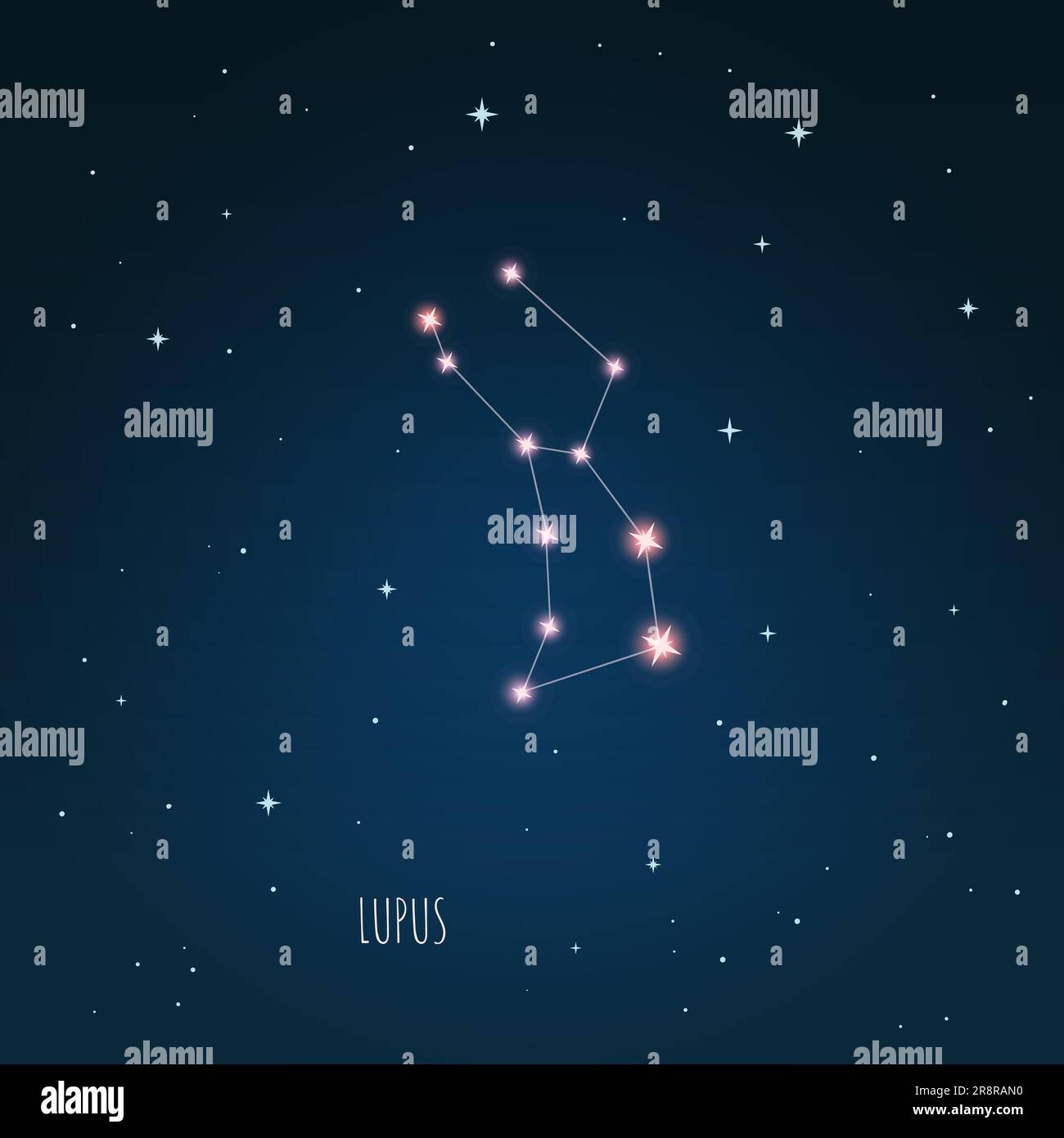 Lupus astronomy hi-res stock photography and images - Alamy