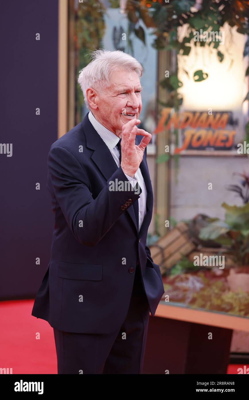 Harrison Ford attends the „Indiana Jones and the Dial of Destiny ...