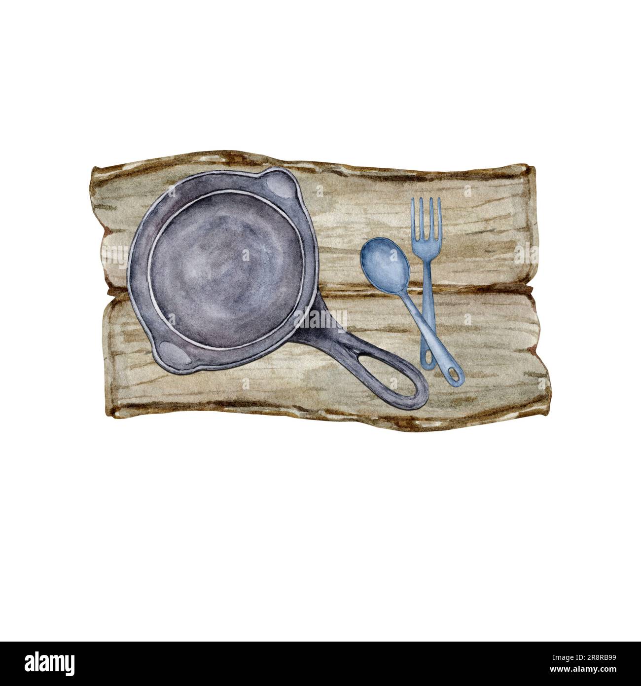 Cooking watercolor hi-res stock photography and images - Alamy