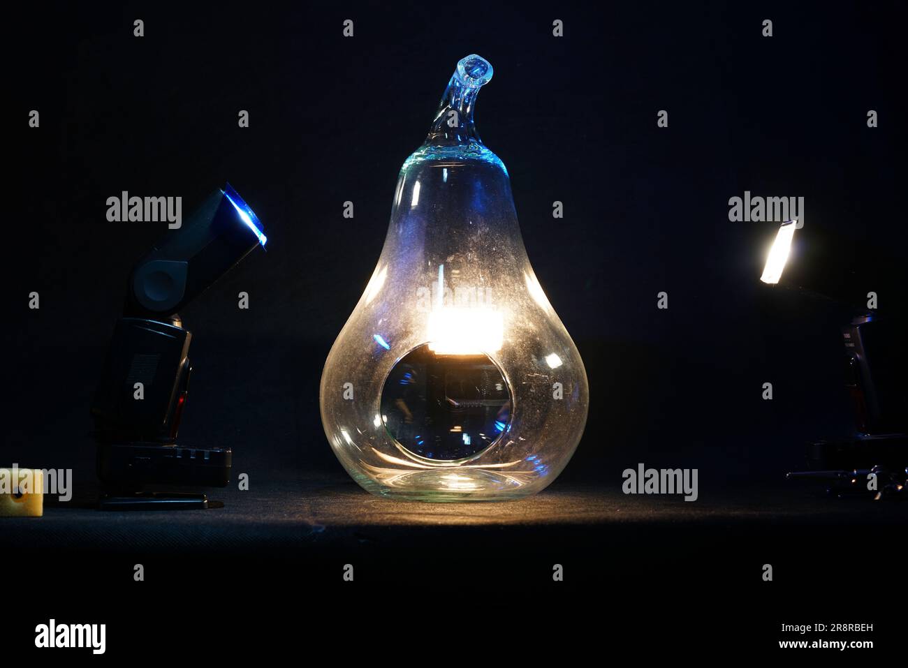 old antique lightbulb photographed in the studio Stock Photo - Alamy