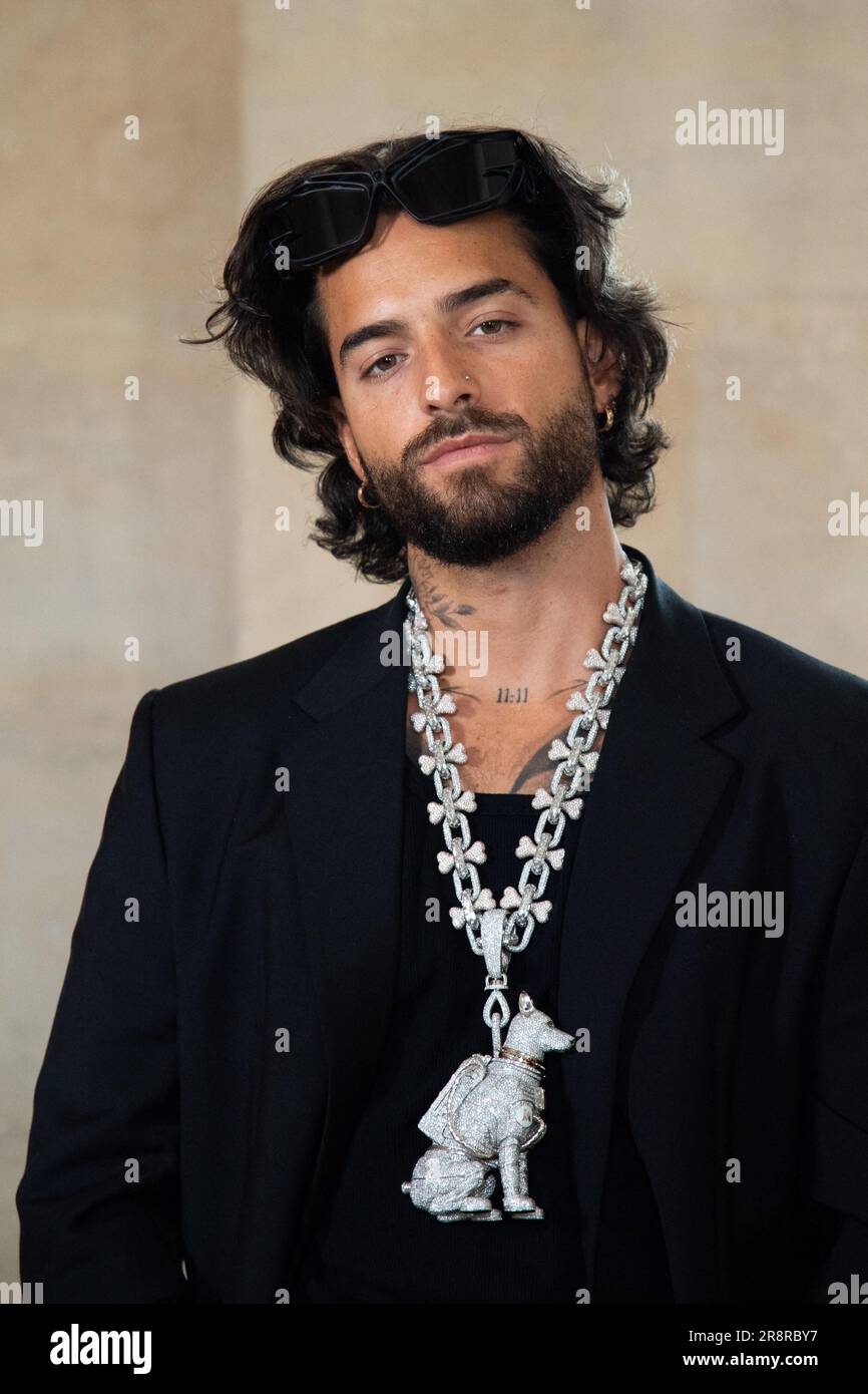 Paris, France. 22nd June, 2023. Maluma attending the Givenchy Photocall ...