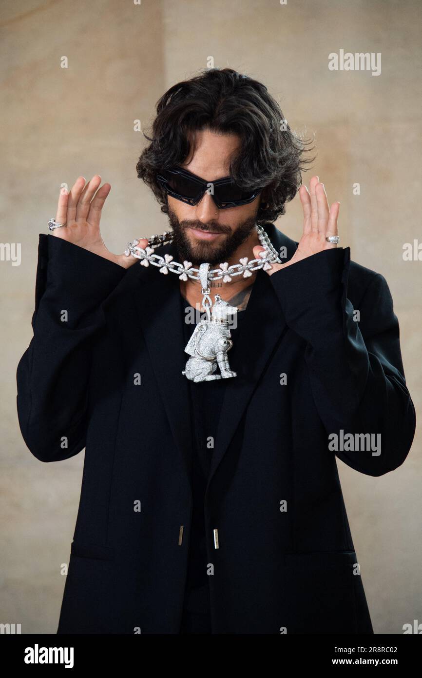 Paris, France. 22nd June, 2023. Maluma attending the Givenchy Photocall ...