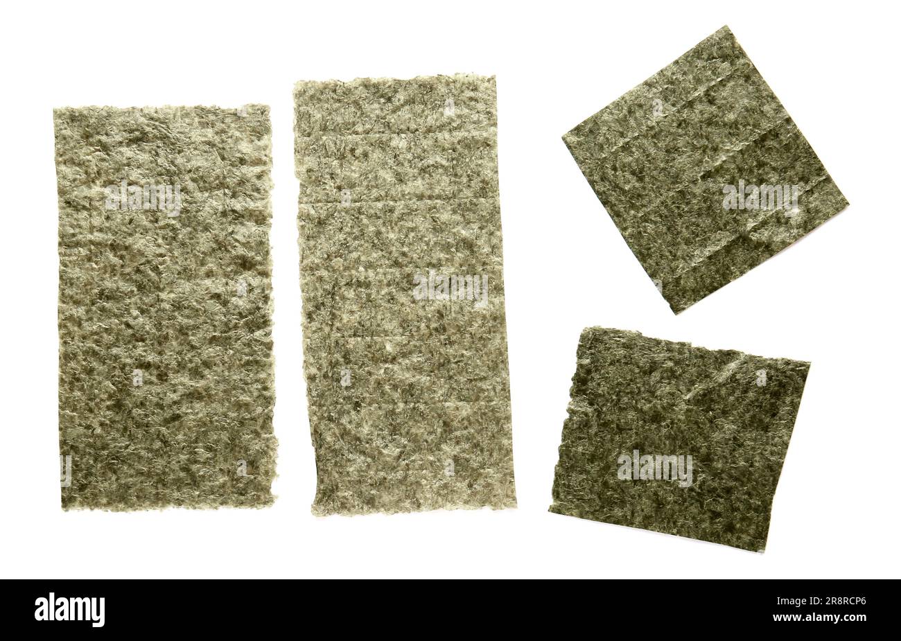 Nori seaweed, color background Cut Out Stock Images & Pictures - Alamy