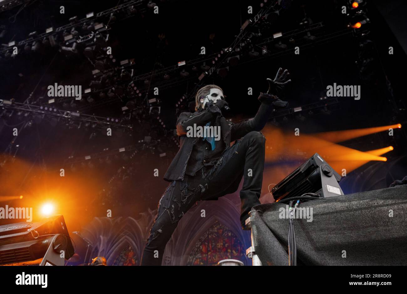 Copenhagen, Denmark, 17 June, 2023 Ghost performing at Copenhell ...