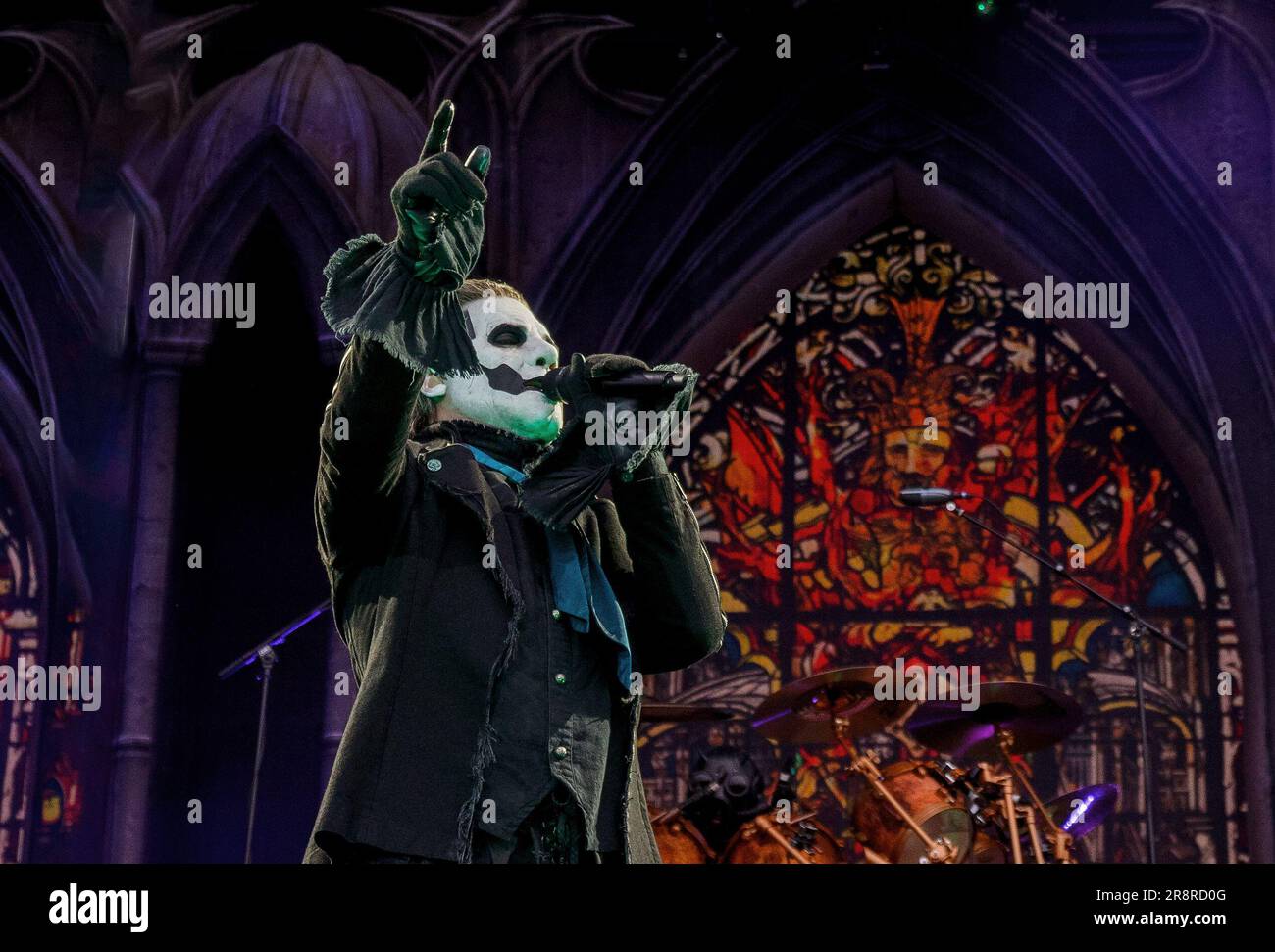 Copenhagen Denmark 17 June 2023 Ghost Performing At Copenhell