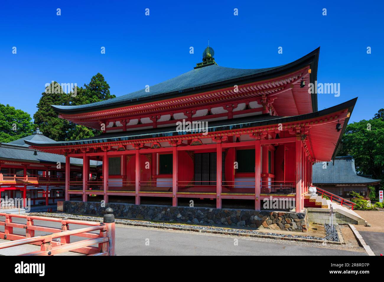 Enryakuji Temple on Mt Stock Photo - Alamy