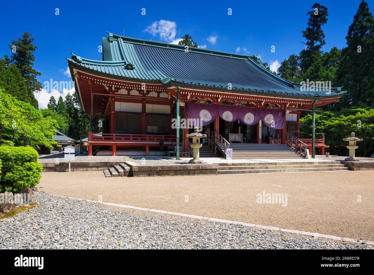 Enryakuji Temple on Mt Stock Photo - Alamy