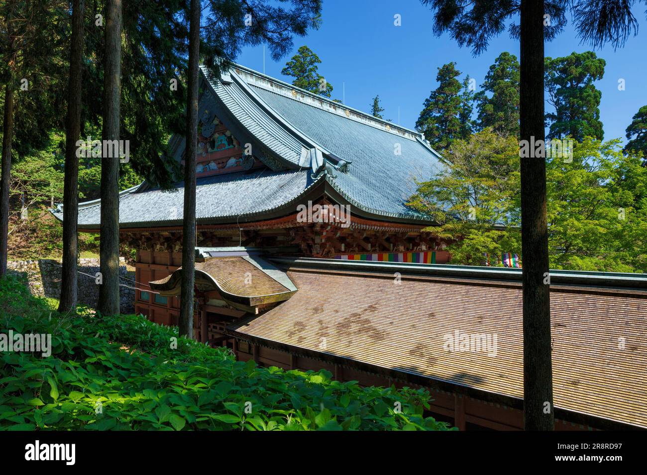 Enryakuji Temple on Mt Stock Photo - Alamy