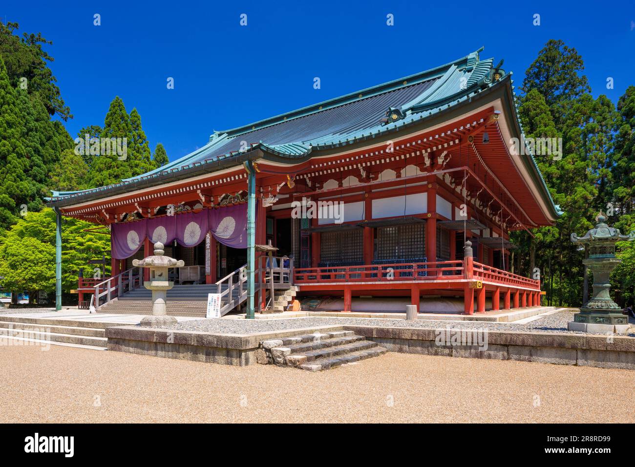 Enryakuji Temple on Mt Stock Photo - Alamy