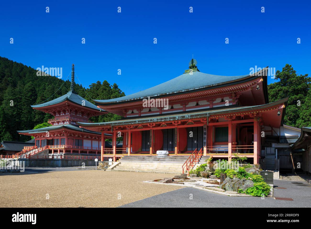 Enryakuji Temple on Mt Stock Photo - Alamy