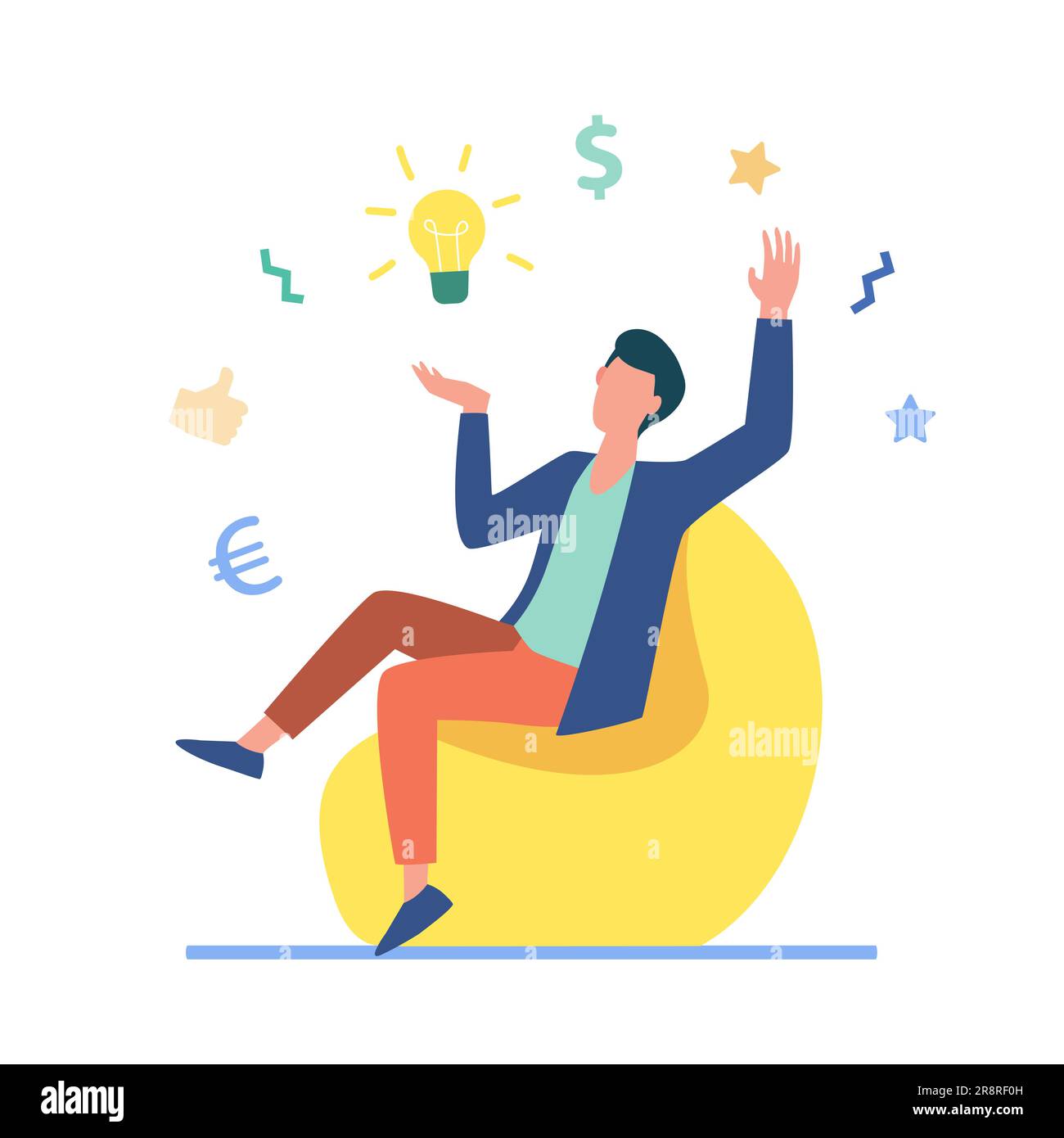Business professional finding new Stock Vector Images - Alamy