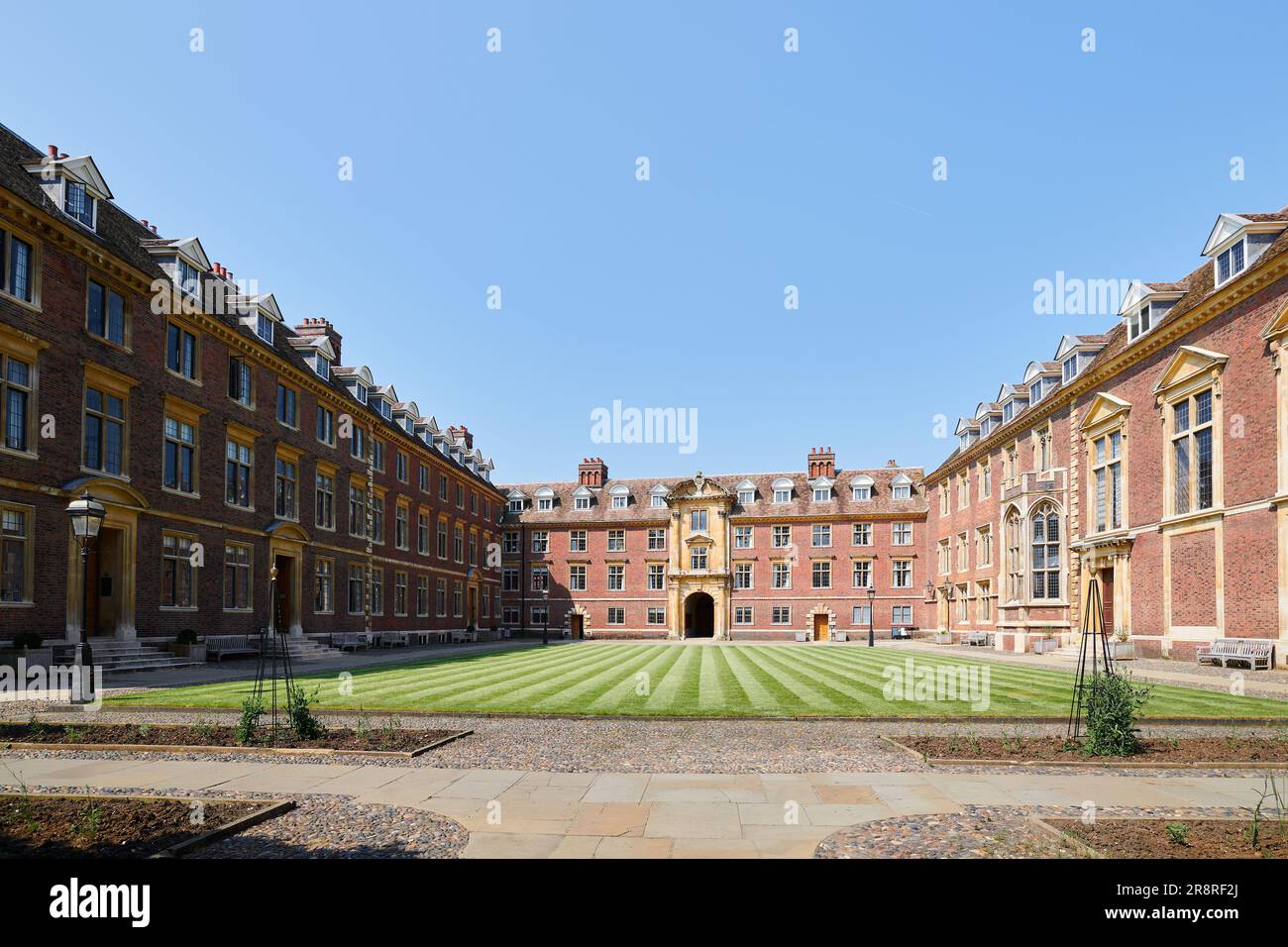 St Catharine's College, University of Cambridge, England Stock Photo ...